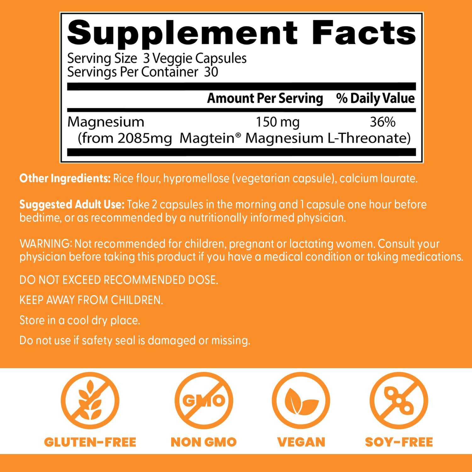 150 mg magnesium for cognitive health