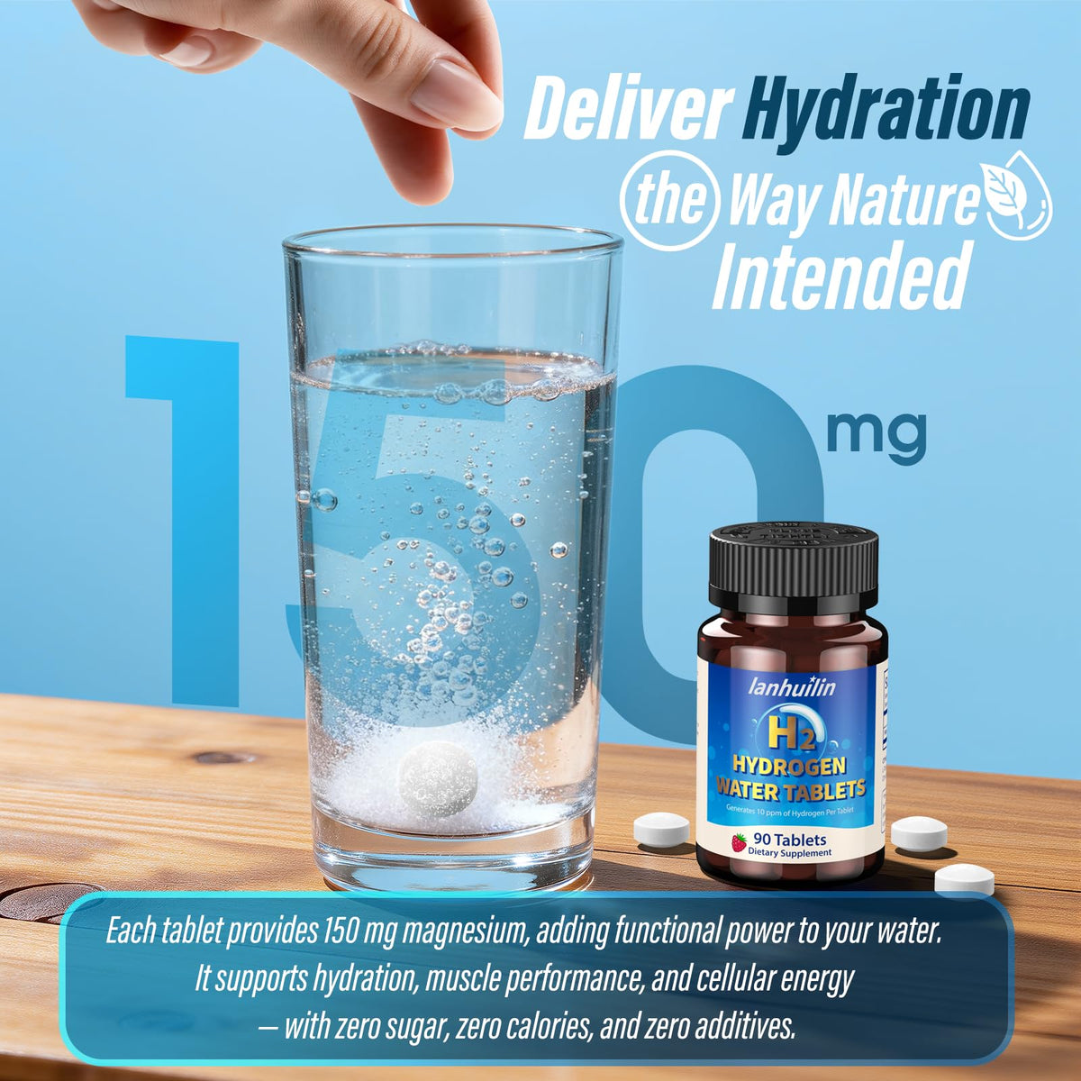 150 mg magnesium for hydration