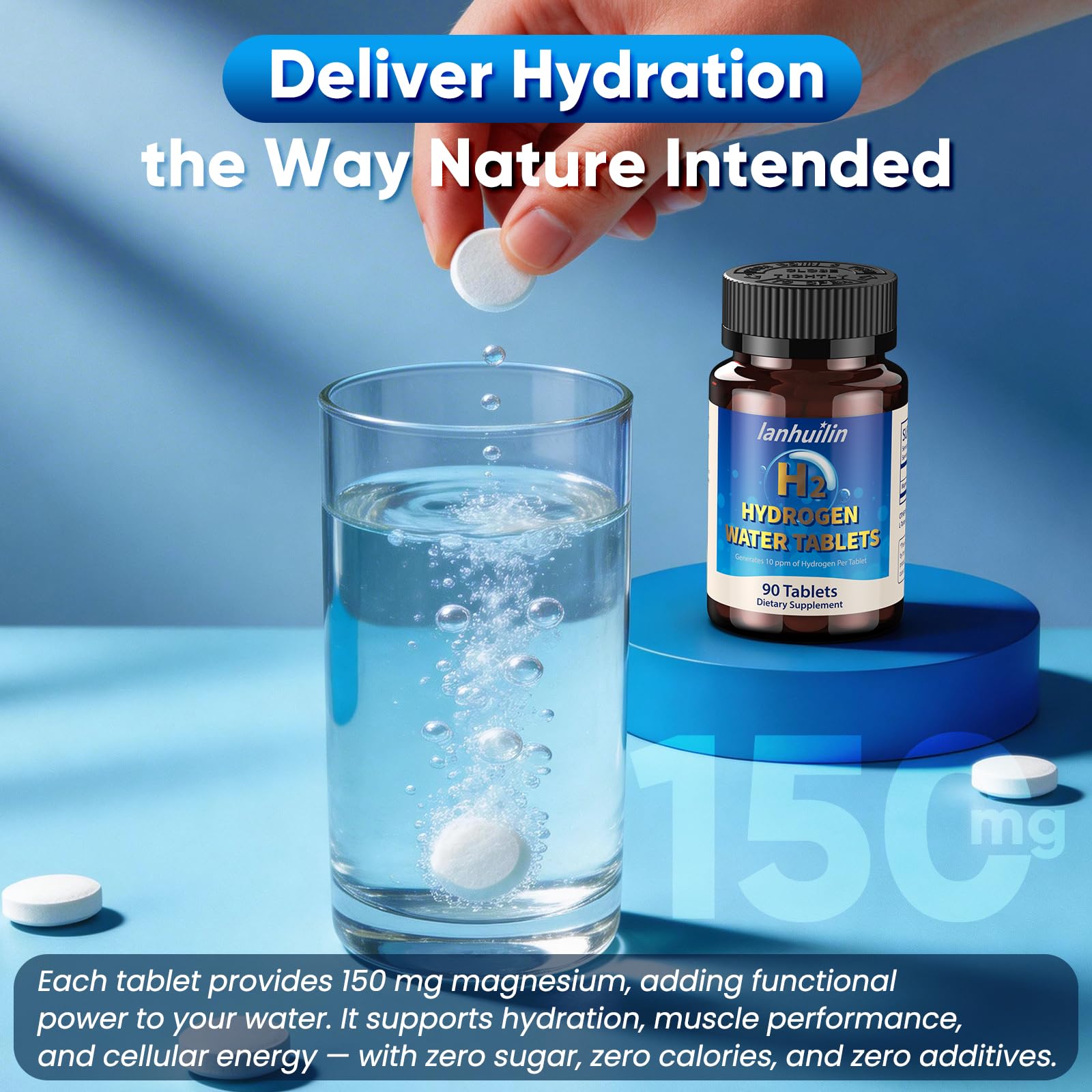 150 mg magnesium hydrogen tablets
