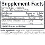 150 mg niacinamide for relaxation