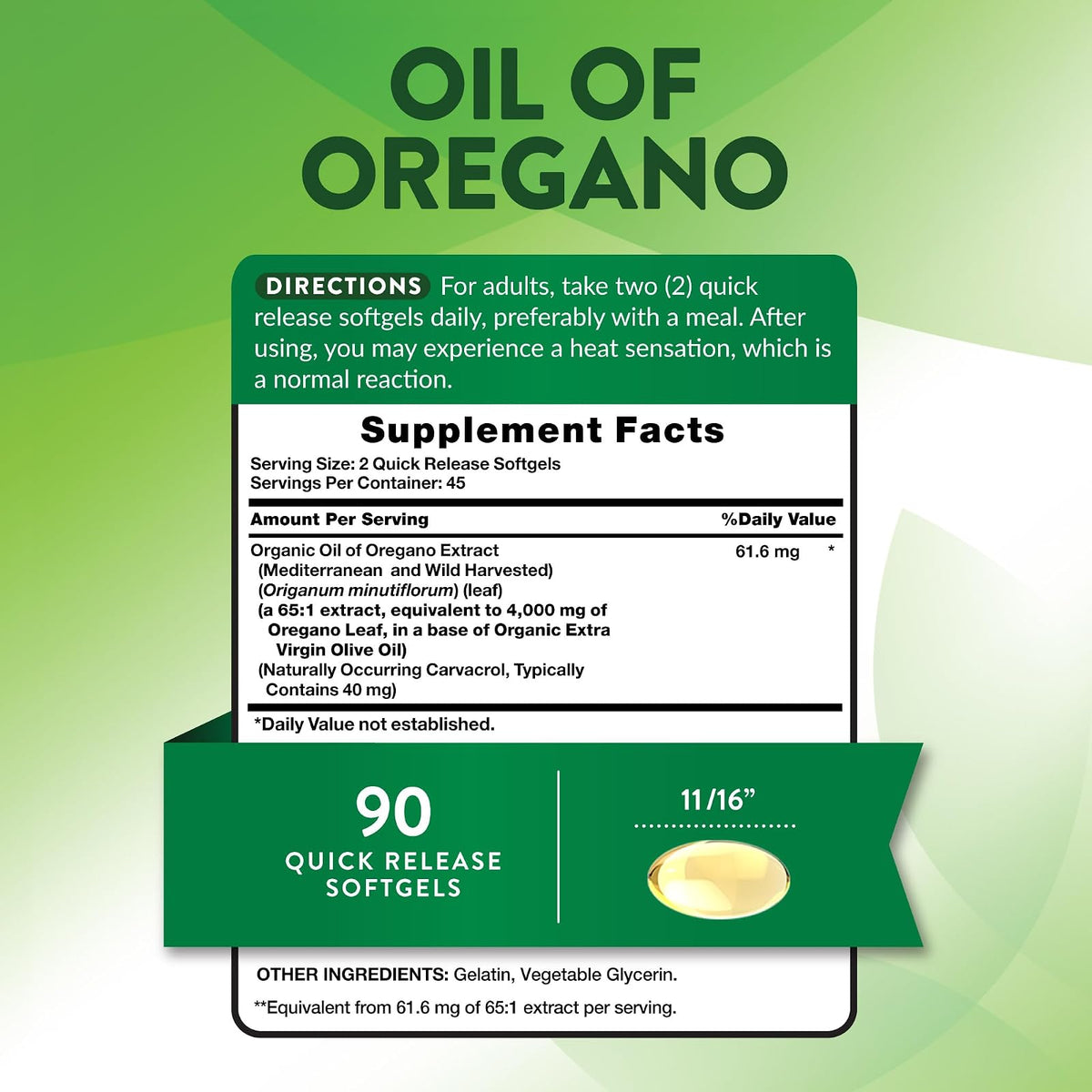 150 mg oregano oil softgels