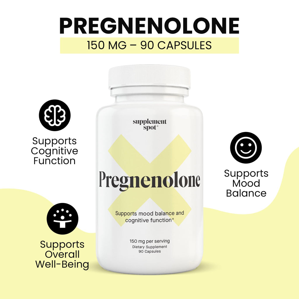 150 mg Pregnenolone for daily energy