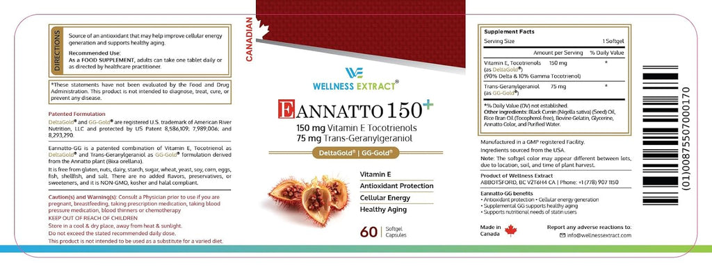 150 mg softgels for antioxidant support