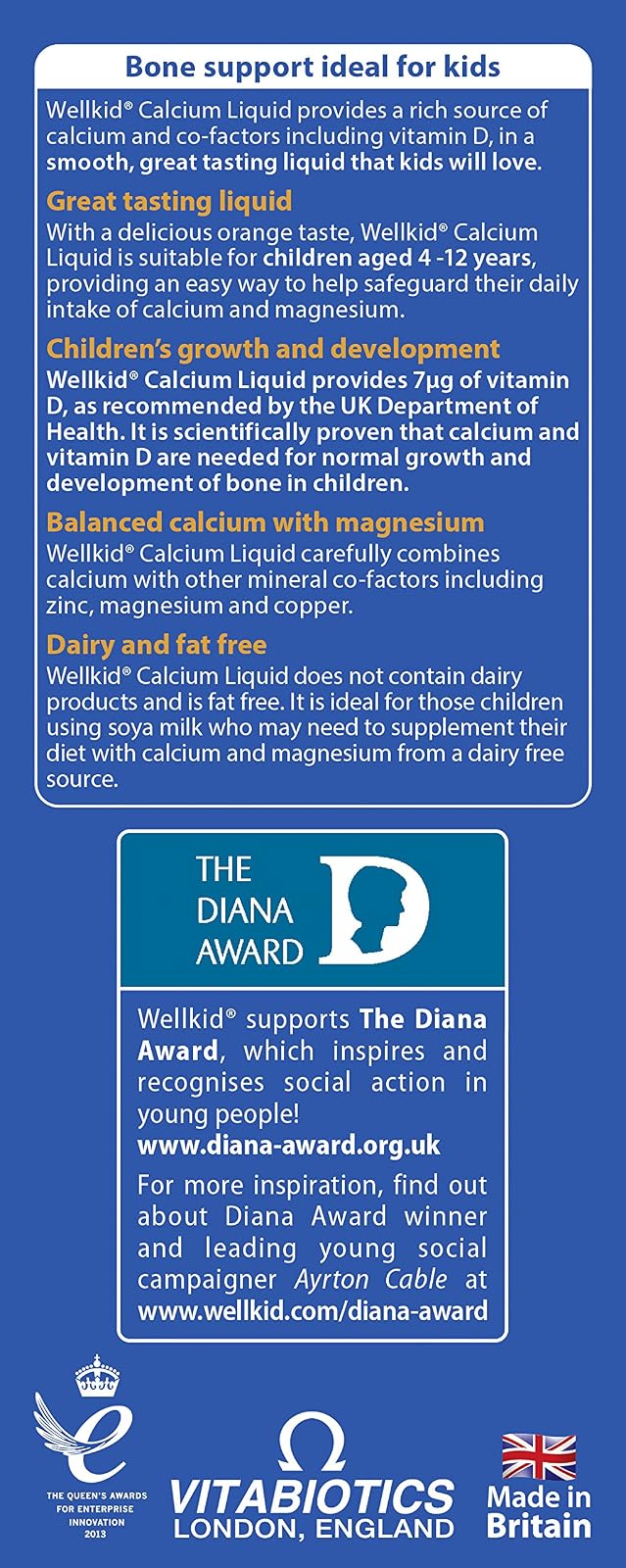 150 ml calcium liquid for children