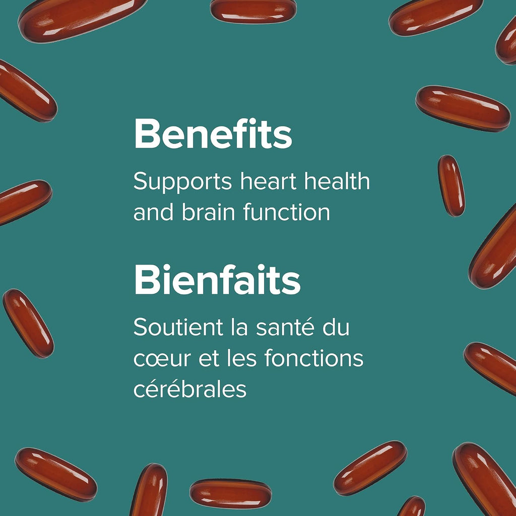 150 softgels for daily Omega intake