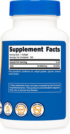 150 softgels of biotin for daily use