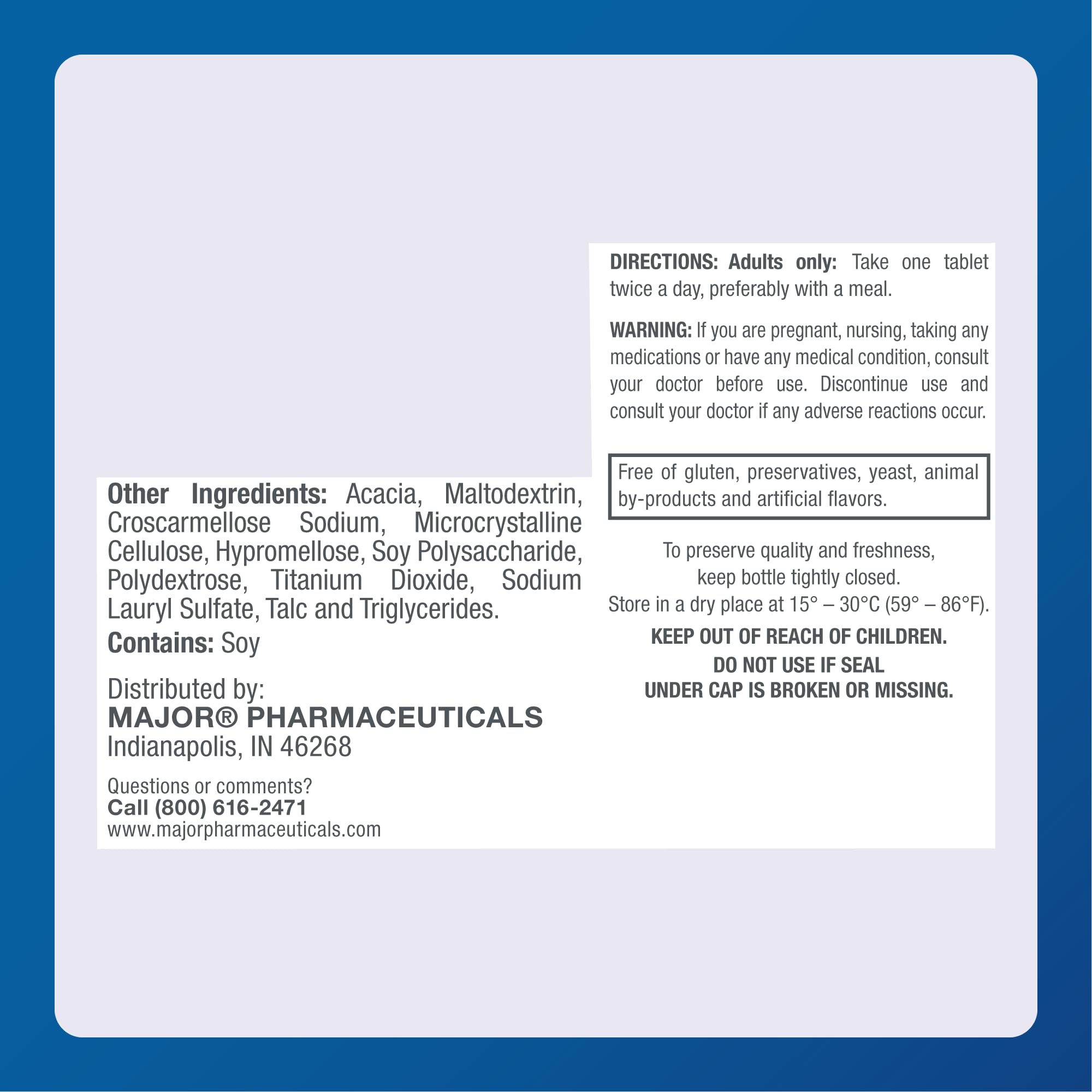 150 tablets calcium supply