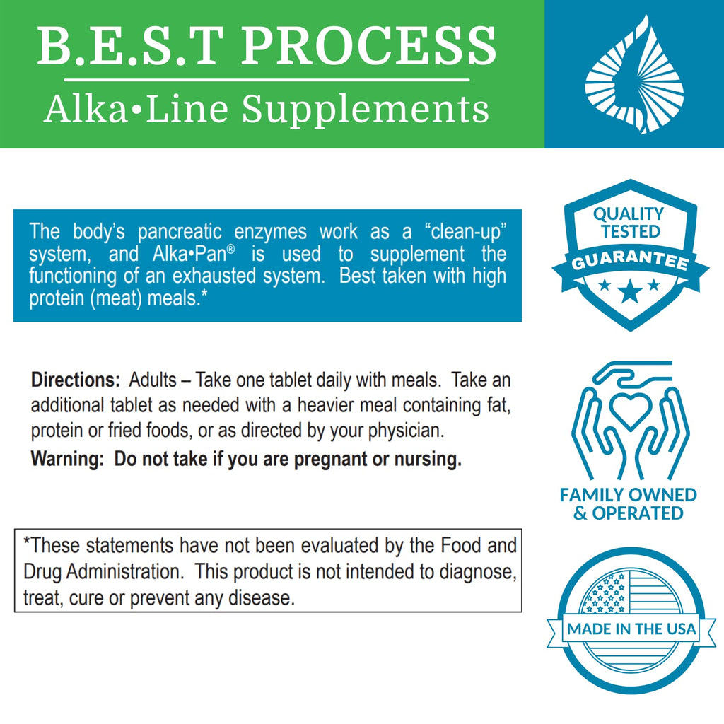 150 tablets of digestive enzymes support