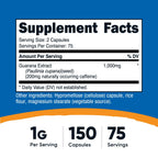 150 vegetarian capsules for energy