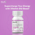 1500 mcg Vitamin B12 daily supplement