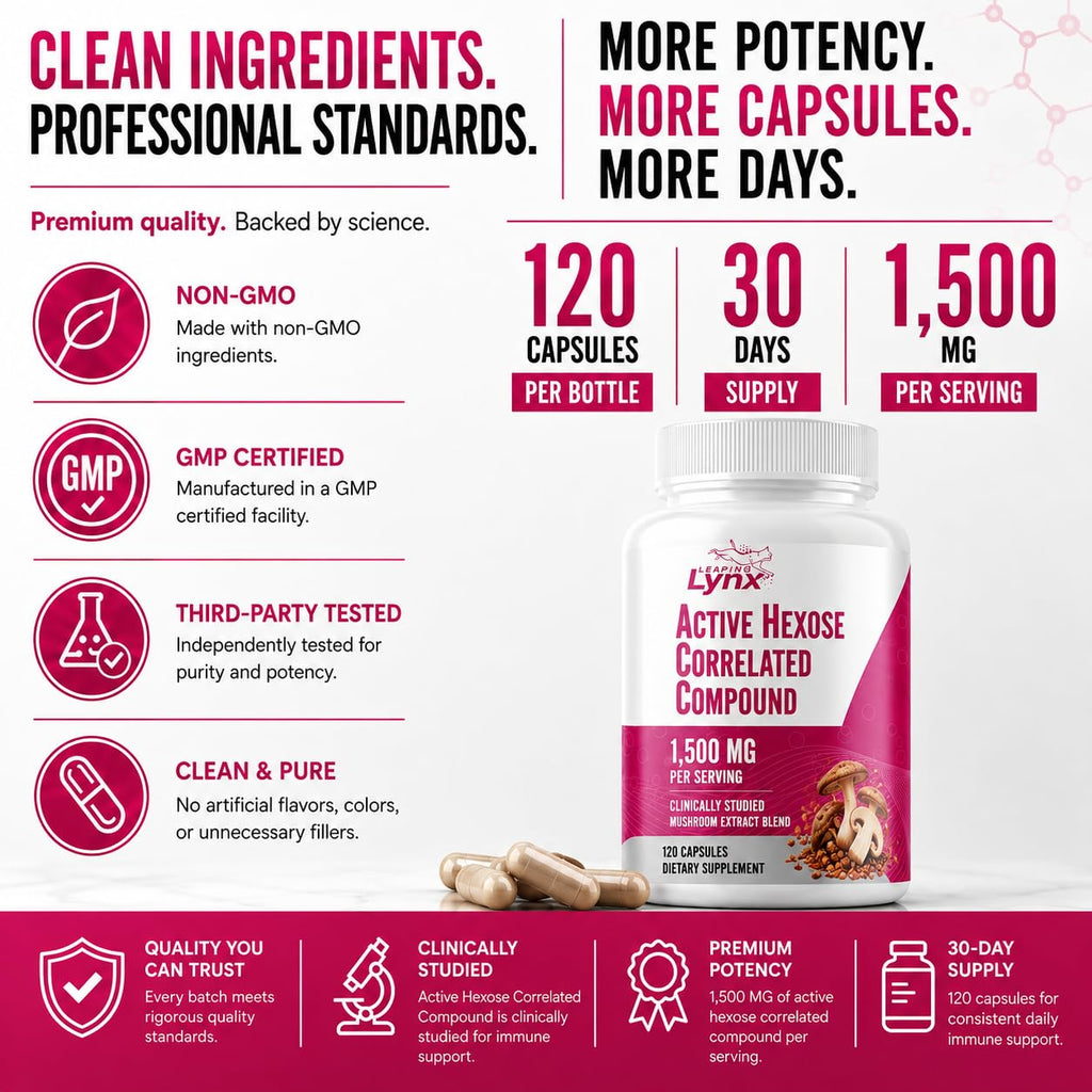 1500 mg Active Hexose supplement