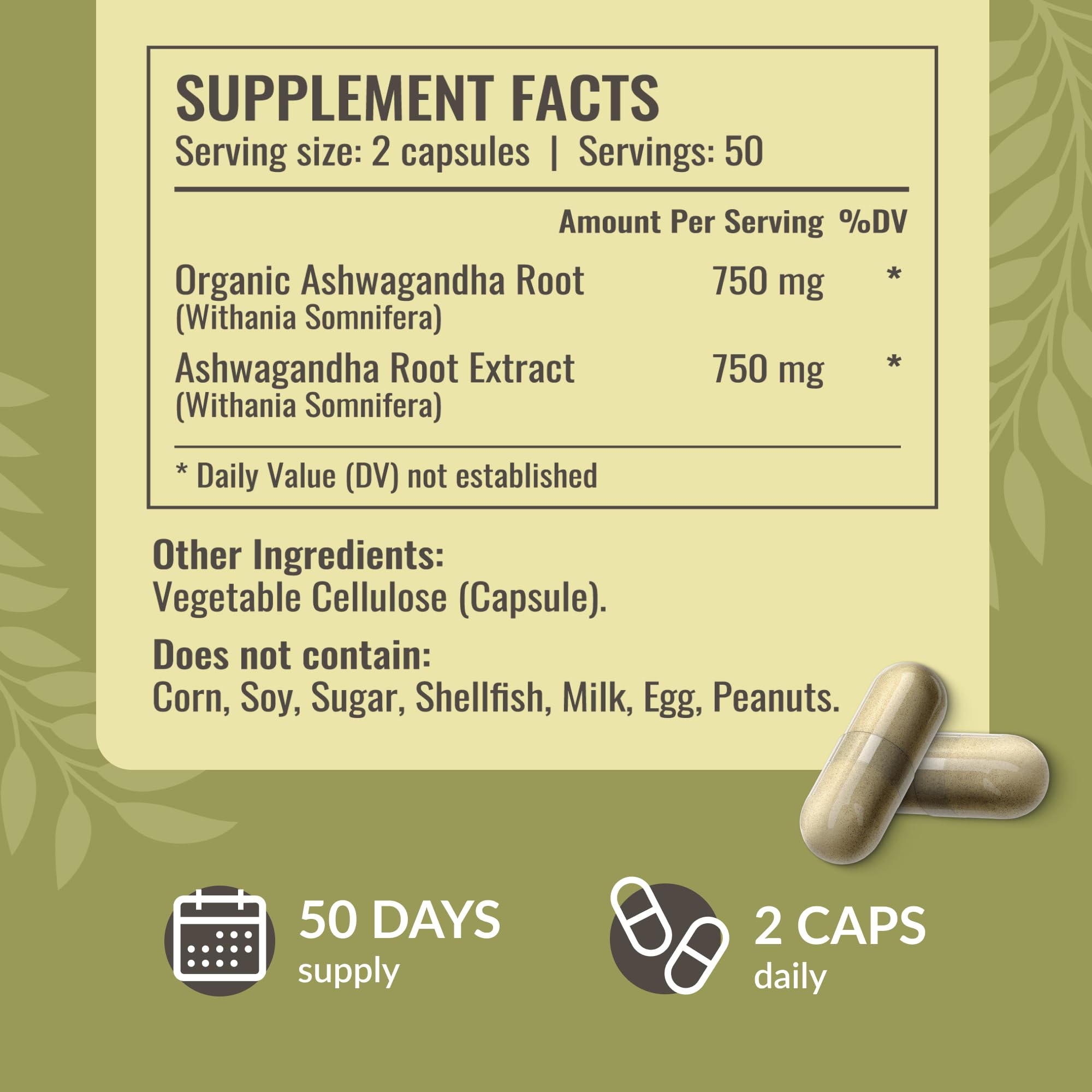 1500 mg ashwagandha for anxiety support