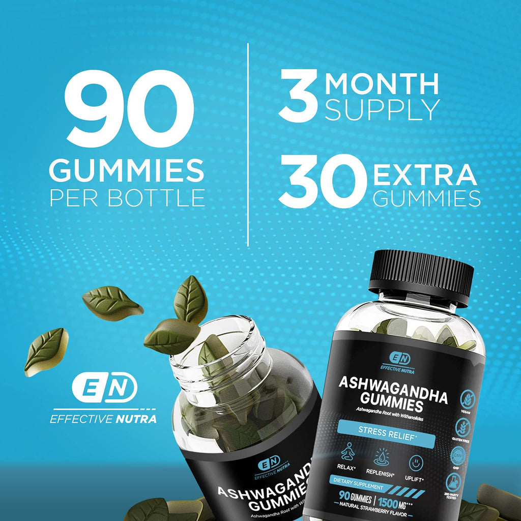 1500 mg ashwagandha gummies for energy