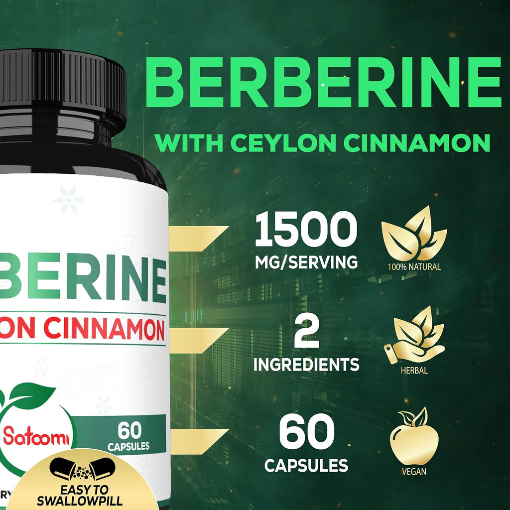 1500 mg berberine for wellness