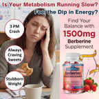 1500 mg Berberine supplement for health