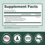 1500 mg berberine with cinnamon benefits