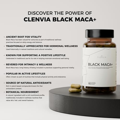 1500 mg Black Maca for hormonal balance