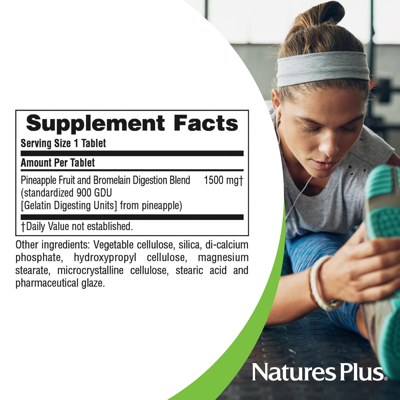 1500 mg bromelain for optimal digestion