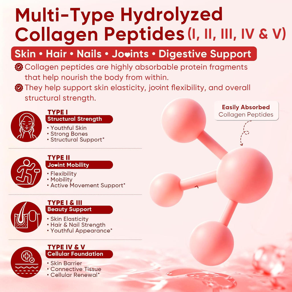 1500 mg collagen peptides supplement