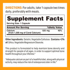 1500 mg coral calcium capsules