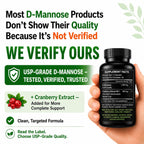 1500 mg D-Mannose for urinary health