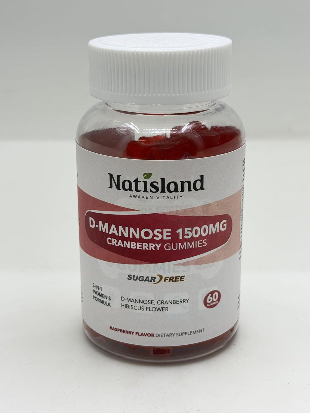 1500 mg D Mannose with cranberry extract