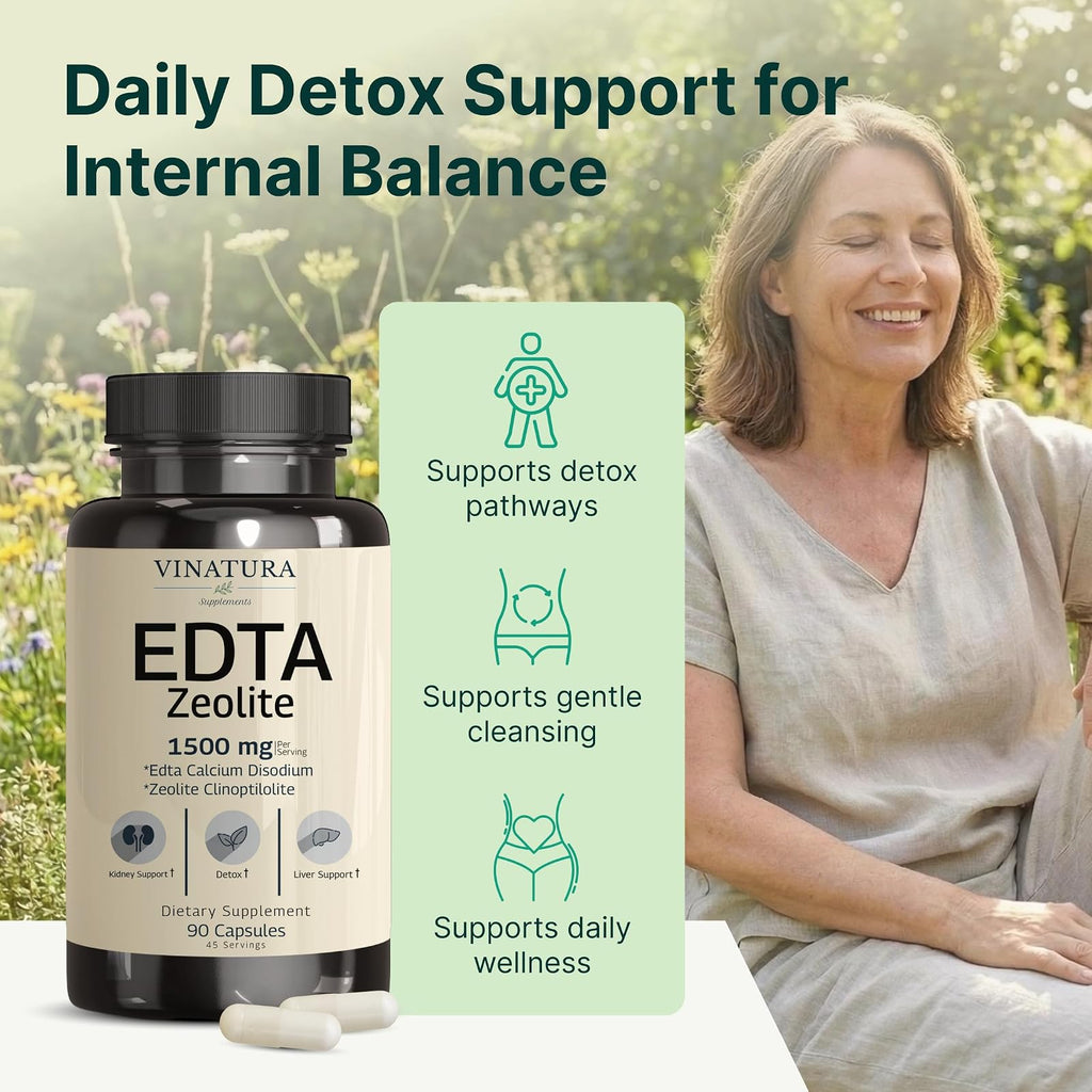1500 mg EDTA Calcium Disodium benefits