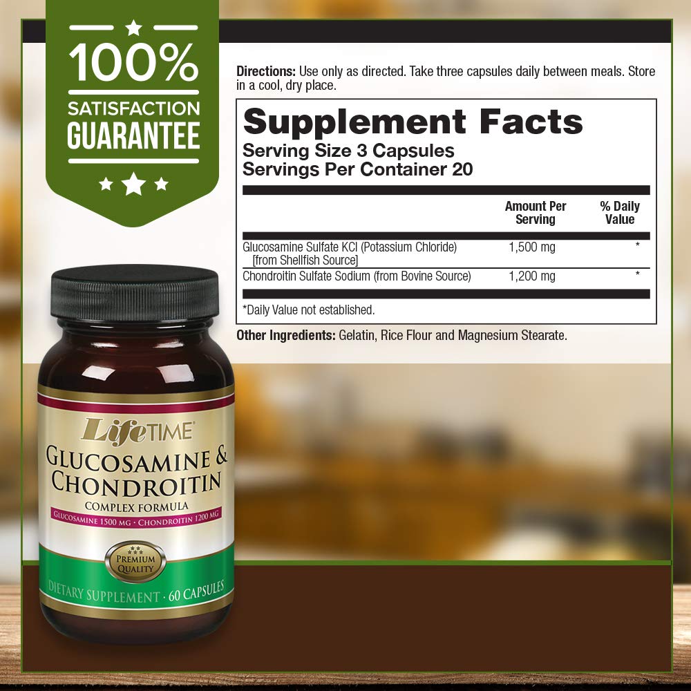 1500 mg glucosamine chondroitin formula