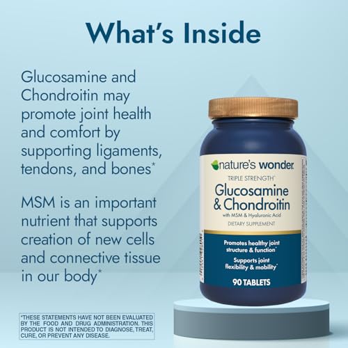 1500 mg glucosamine chondroitin tablets
