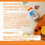 1500 mg glucosamine for healthy joints