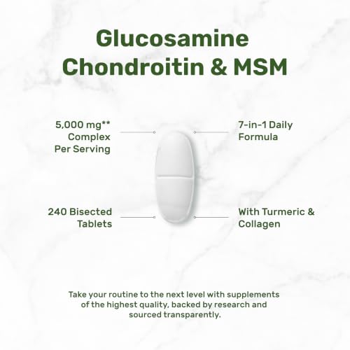 1500 mg glucosamine for mobility