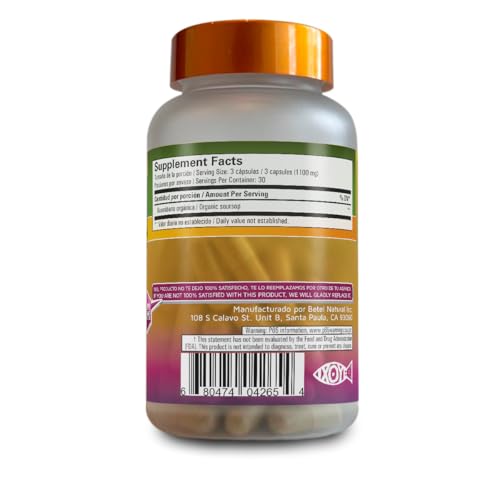 1500 mg Guanabana multivitamin capsules