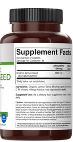 1500 mg jamun seed for wellness