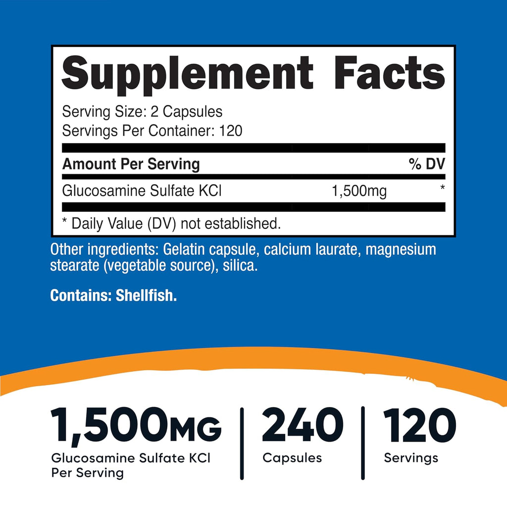 1500 mg joint support supplement