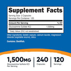 1500 mg joint support supplement
