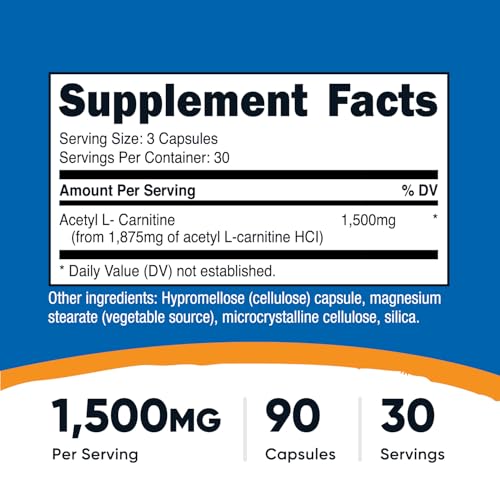 1500 mg L-Carnitine supplement benefits