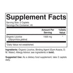 1500 mg licorice root dosage