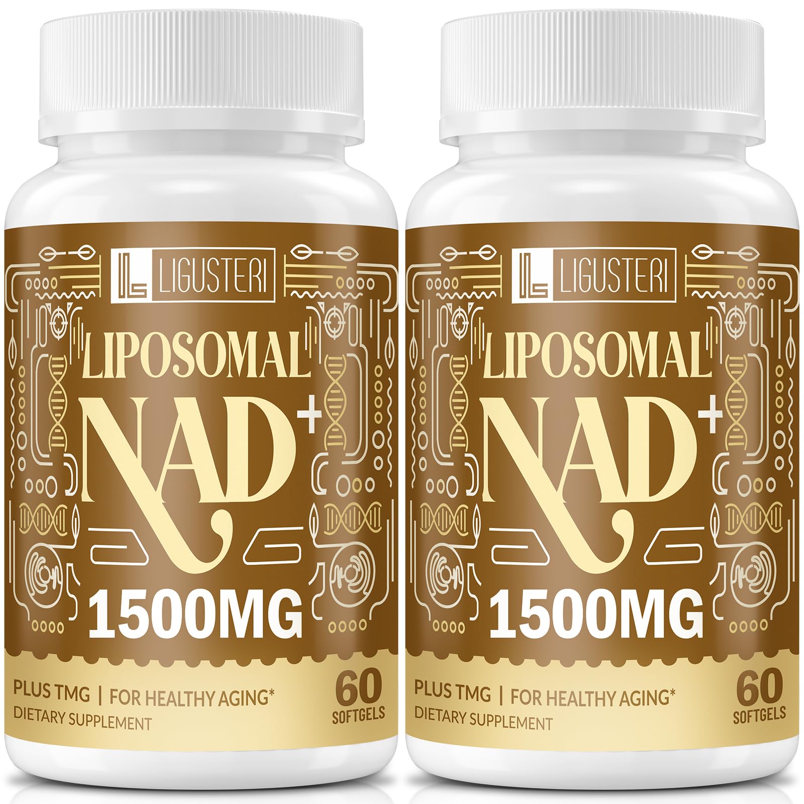 1500 MG liposomal NAD+ supplement for energy