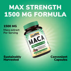 1500 mg Maca Root capsules