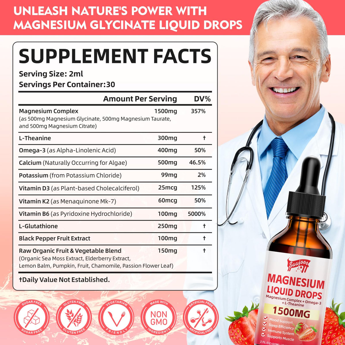 1500 mg magnesium for better sleep
