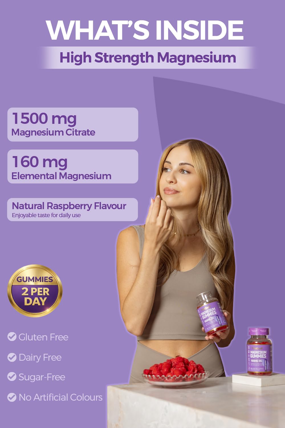 1500 mg magnesium gummies for better sleep