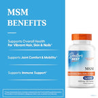 1500 mg MSM for better sleep
