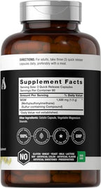 1500 mg MSM for better sleep