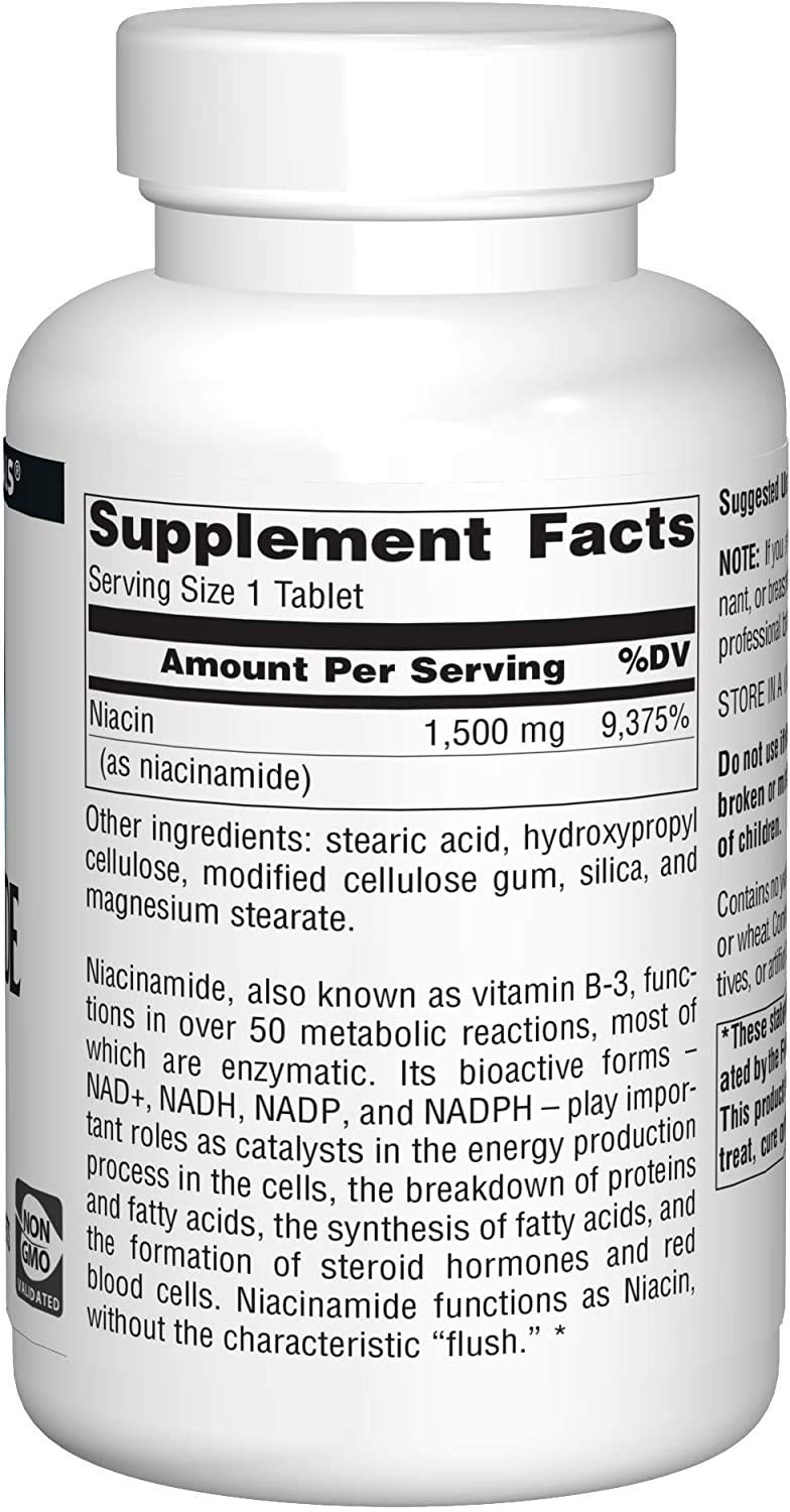 1500 mg niacinamide tablets for skin health