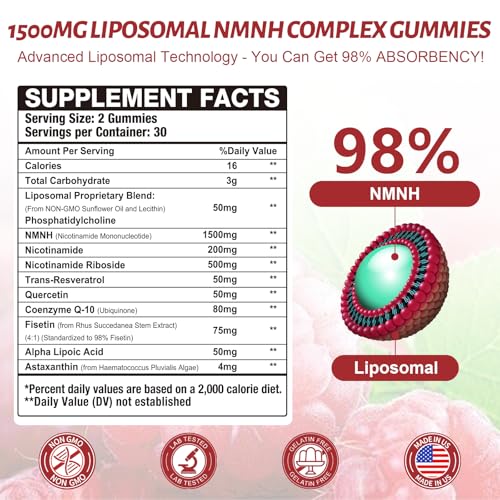 1500 mg NMN supplement for vitality