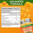 1500 mg potassium supplement