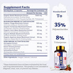 1500 mg reishi capsules for wellness