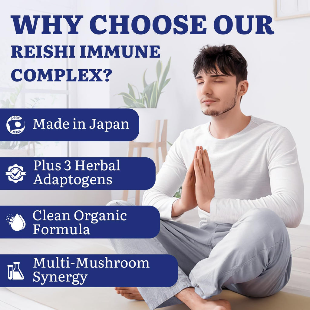 1500 mg reishi mushroom complex