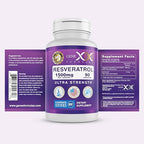 1500 mg Resveratrol for heart health