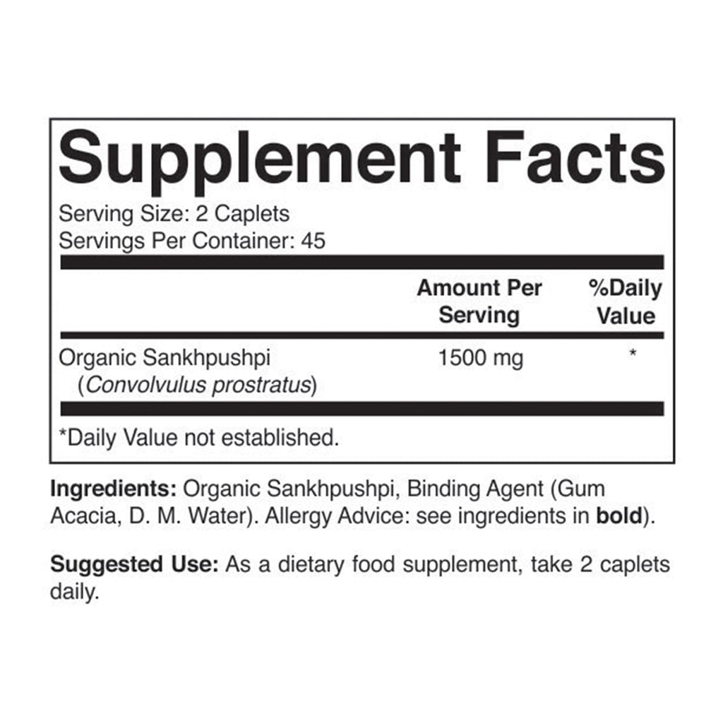 1500 mg Sankhpushpi health benefits